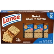 Lance Nekot Cookie Sandwiches Lemon Creme Filling , Lance, Nekot Peanut ...