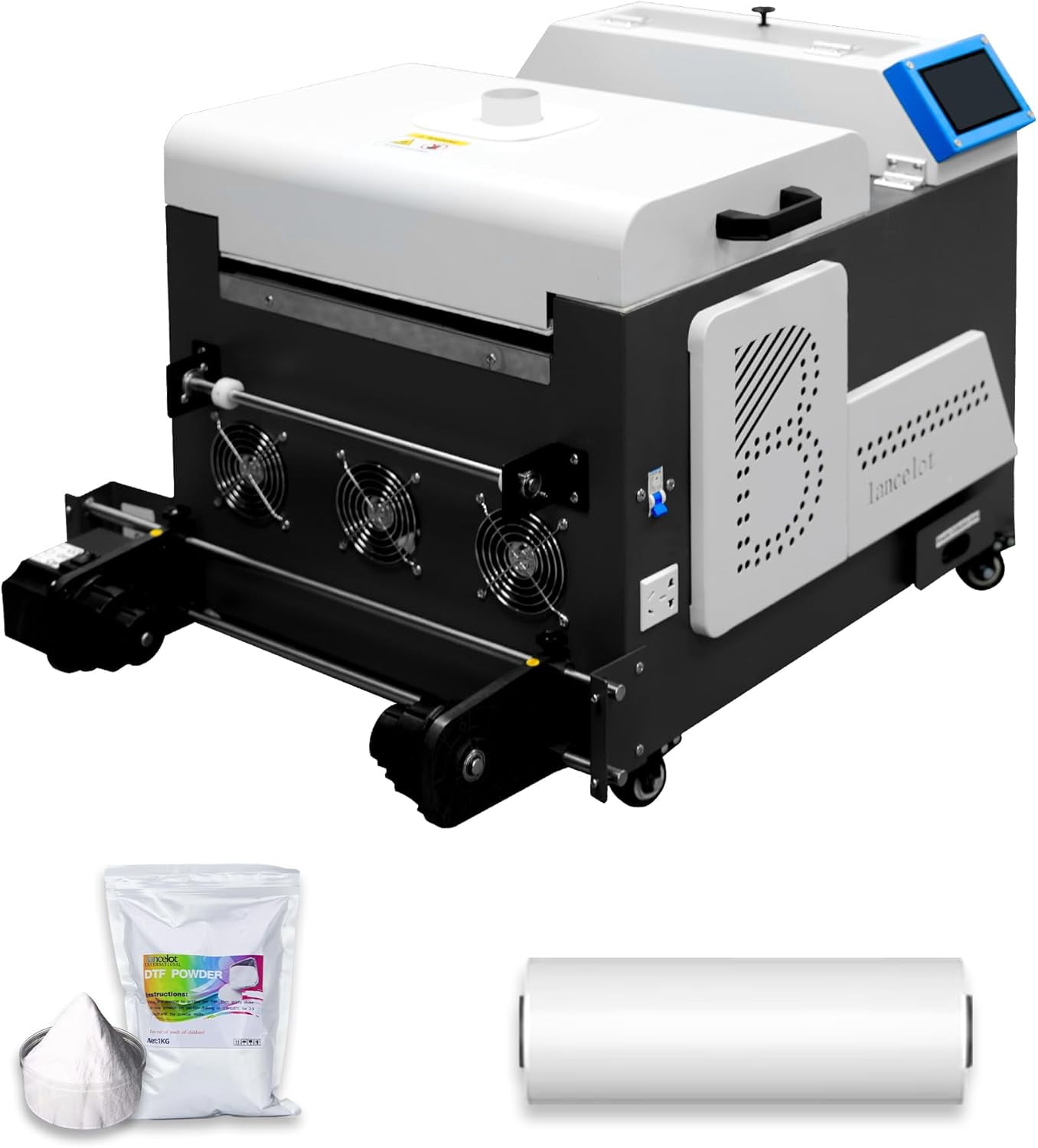 Lancelot W 30 DTF Curing Oven and Powder Shaker Upgraded Heater T-Shirt ...