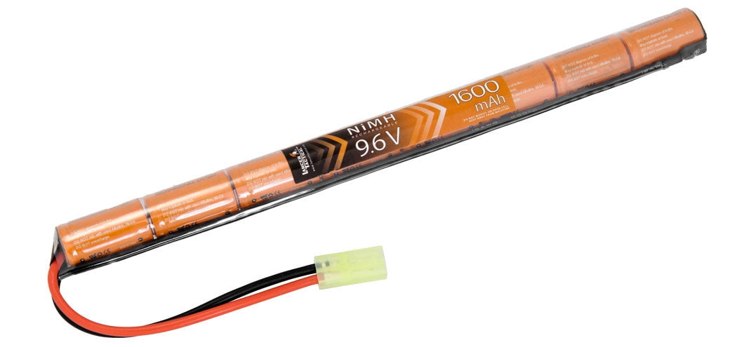 Lancer Tactical Airsoft NiMH 9.6v 1600 mAh Stick Battery - Walmart.com
