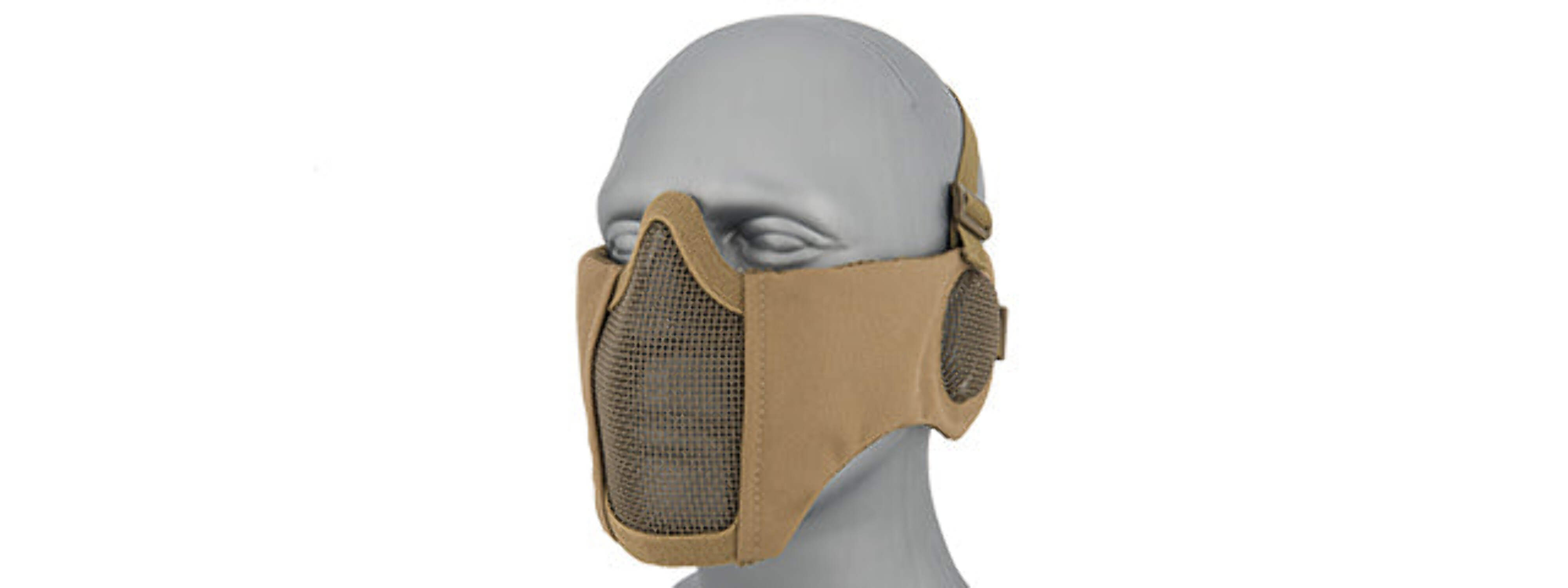 Lancer Tactical Elite Face Ear Protective Mask (AC-643) - Walmart.com