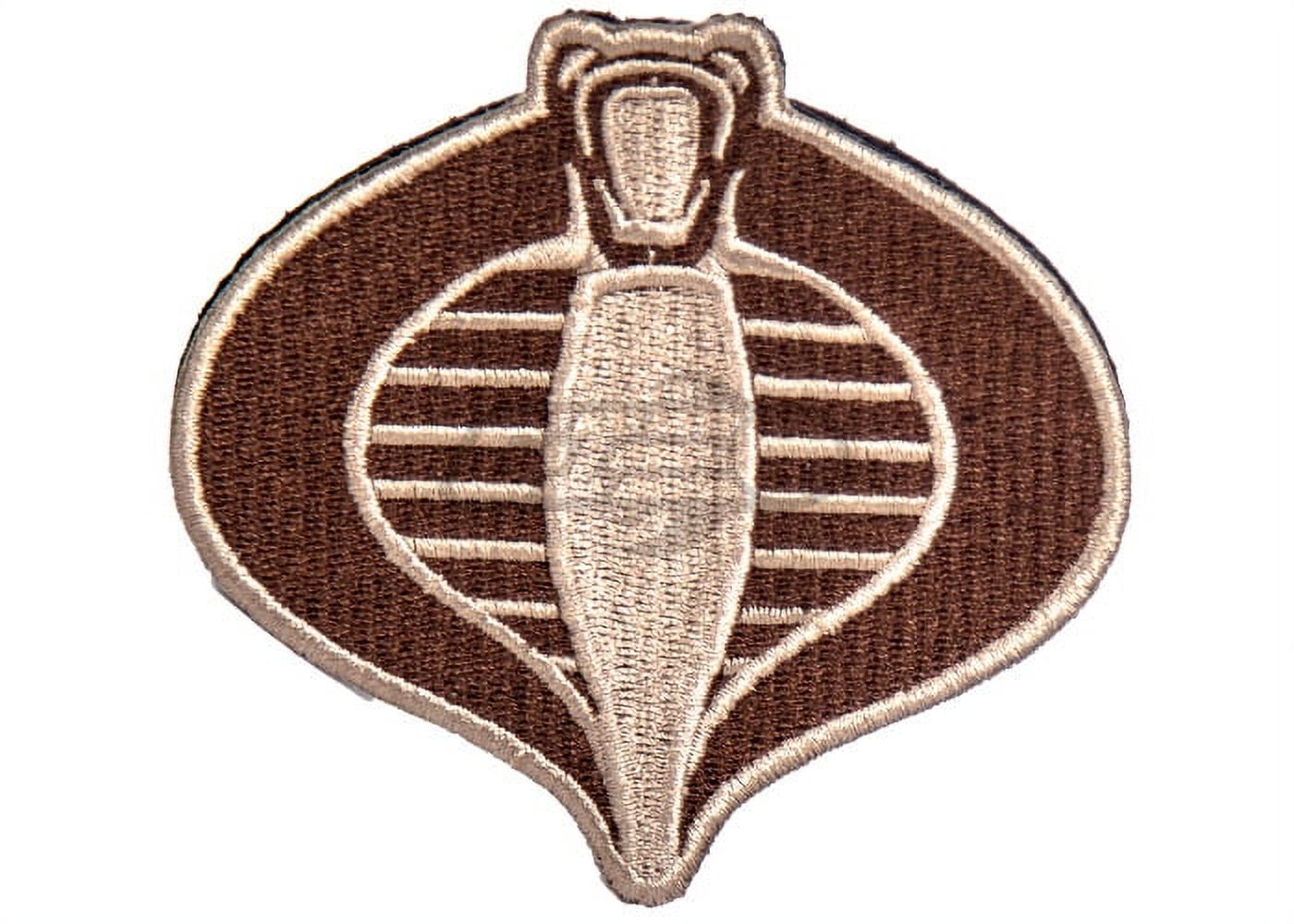 Lancer Tactical Emerson Cobra Patch ( Tan ) Size: 3.25"W x 3"H ...
