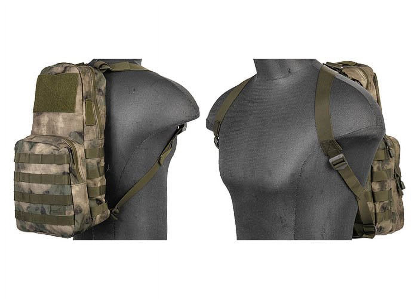 Lancer Tactical MOLLE Hydration Backpack ( ATACS-FG ) - Walmart.com