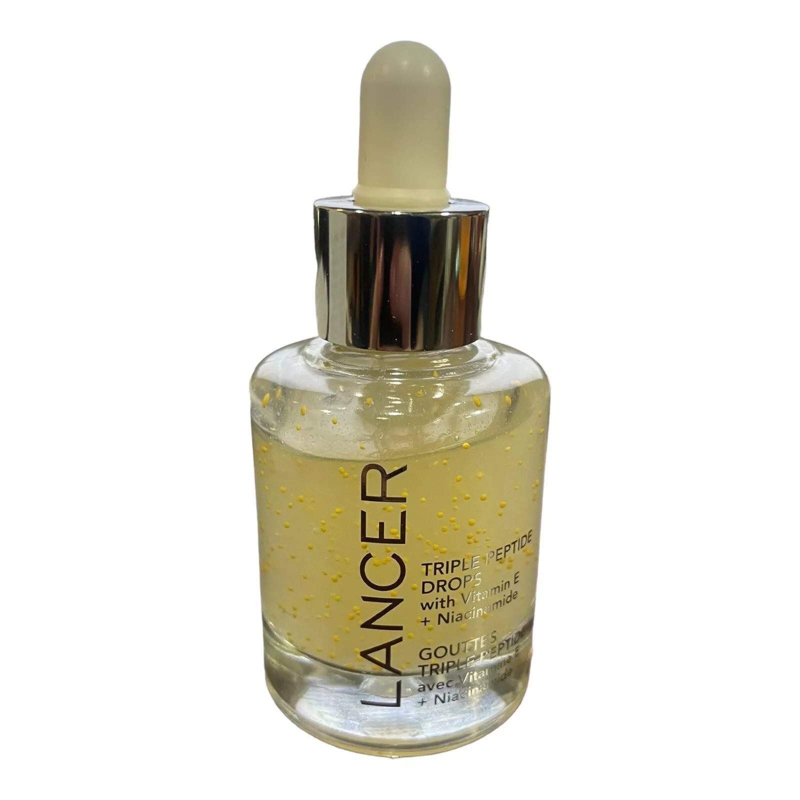 Lancer Triple Peptide Drops with Vitamin E + Niacinamide 1oz / 30ml NO ...