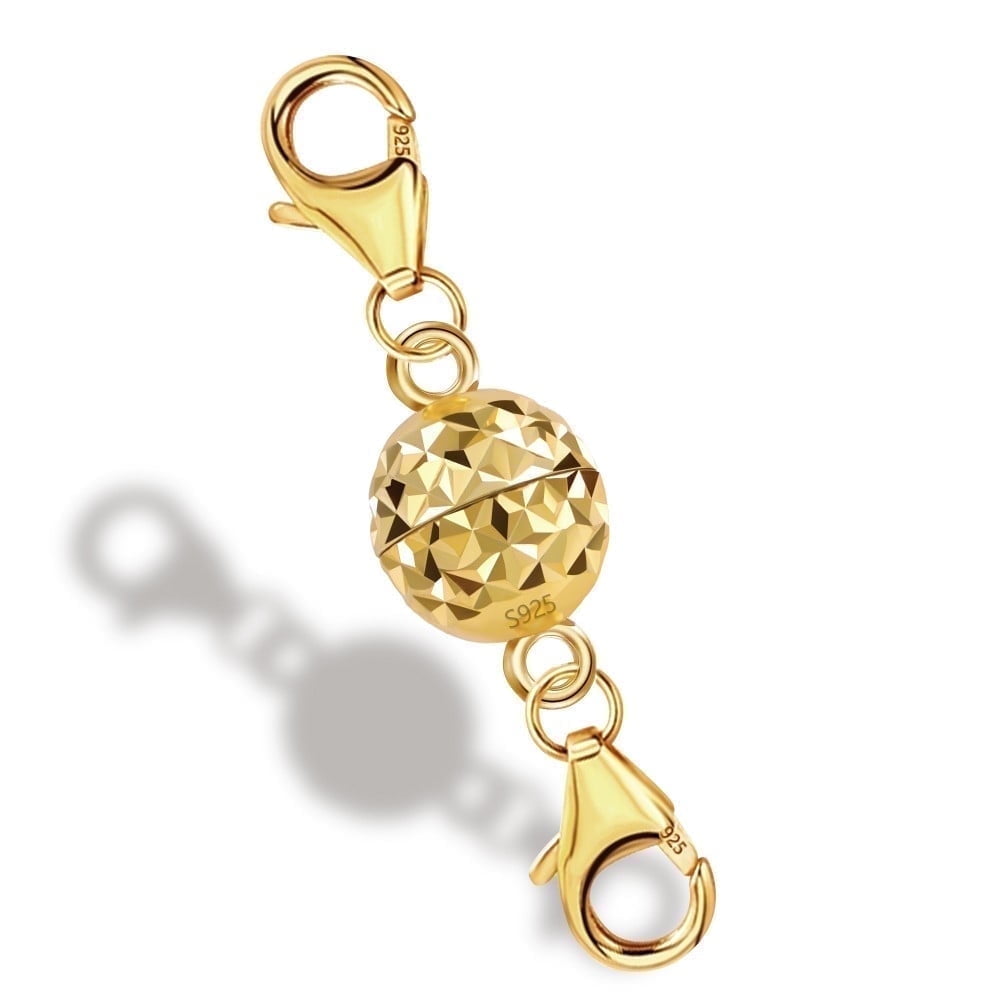 LANCHARMED 14K Gold Plated Necklace Clasp and Bracelet Clasp Jewelry ...