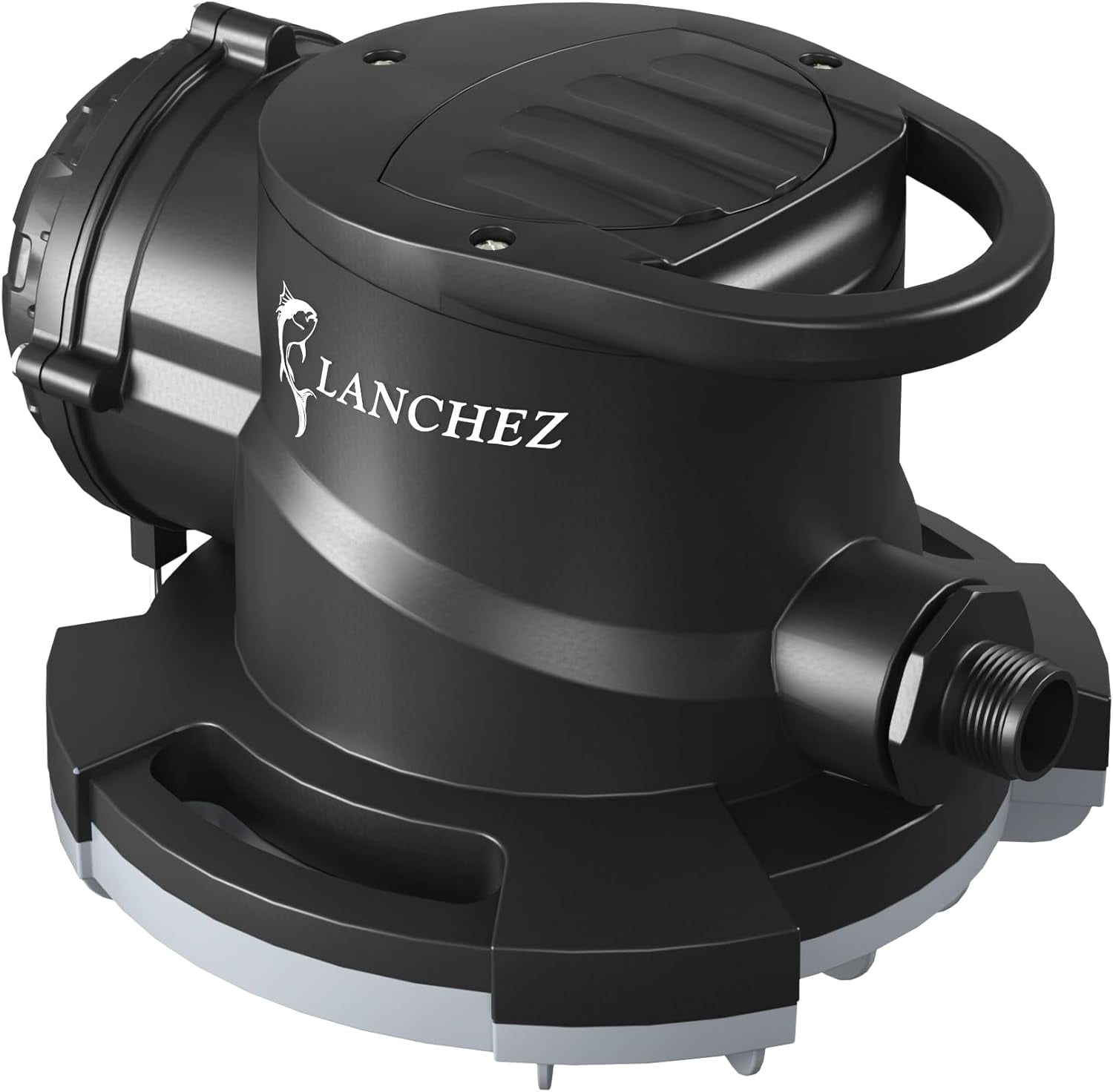Lanchez Automatic Pool Cover Pump 1/2 HP 1849 GPH, Submersible Water ...