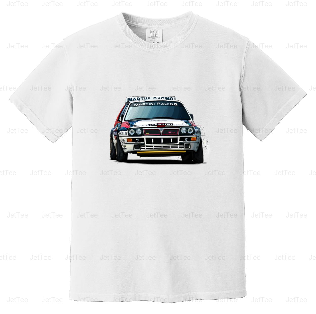 Lancia Delta Integrale HF Group A Vintage Retro Rally Car Motorsport ...