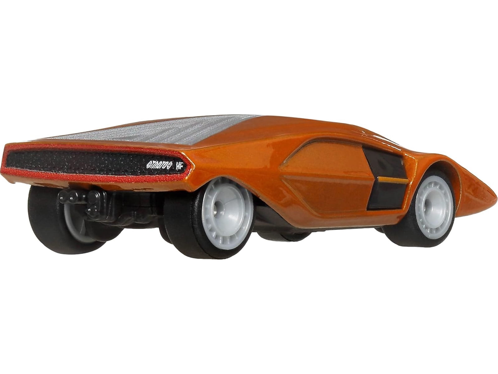 Lancia Stratos Zero Concept Car Orange Metallic "Hammer Drop" Series ...