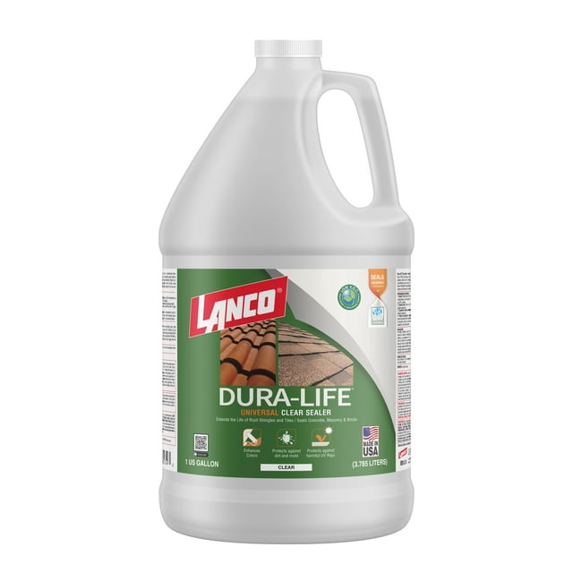 Lanco Dura-Life 1 Gal. Clear Tile and Shingle Roof Sealer - Walmart.com