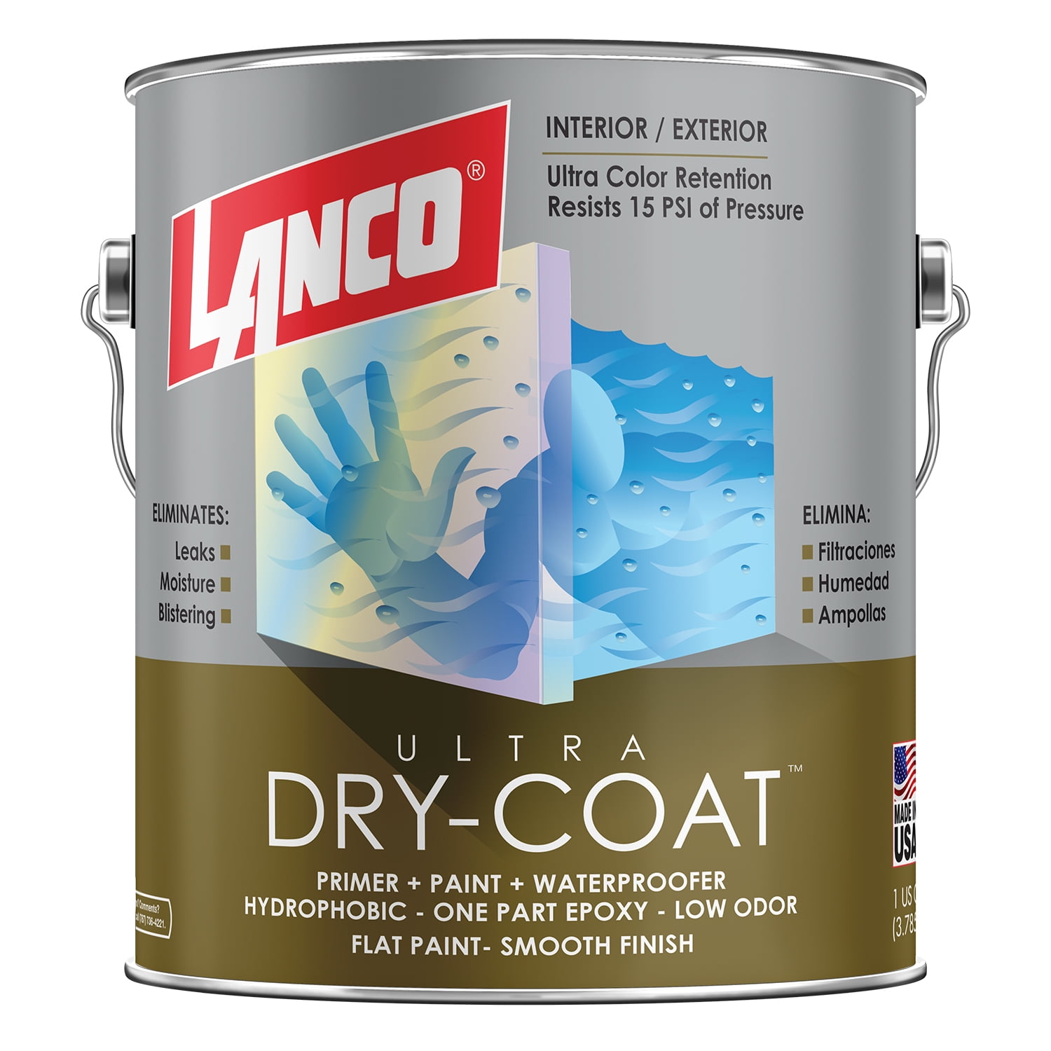 Lanco Ultra Dry Coat White & Pastel Base Finish, 1 Gallon - Walmart.com