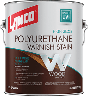 Lanco Varnish Stain Mahogany Finish, 1 Gallon - Walmart.com