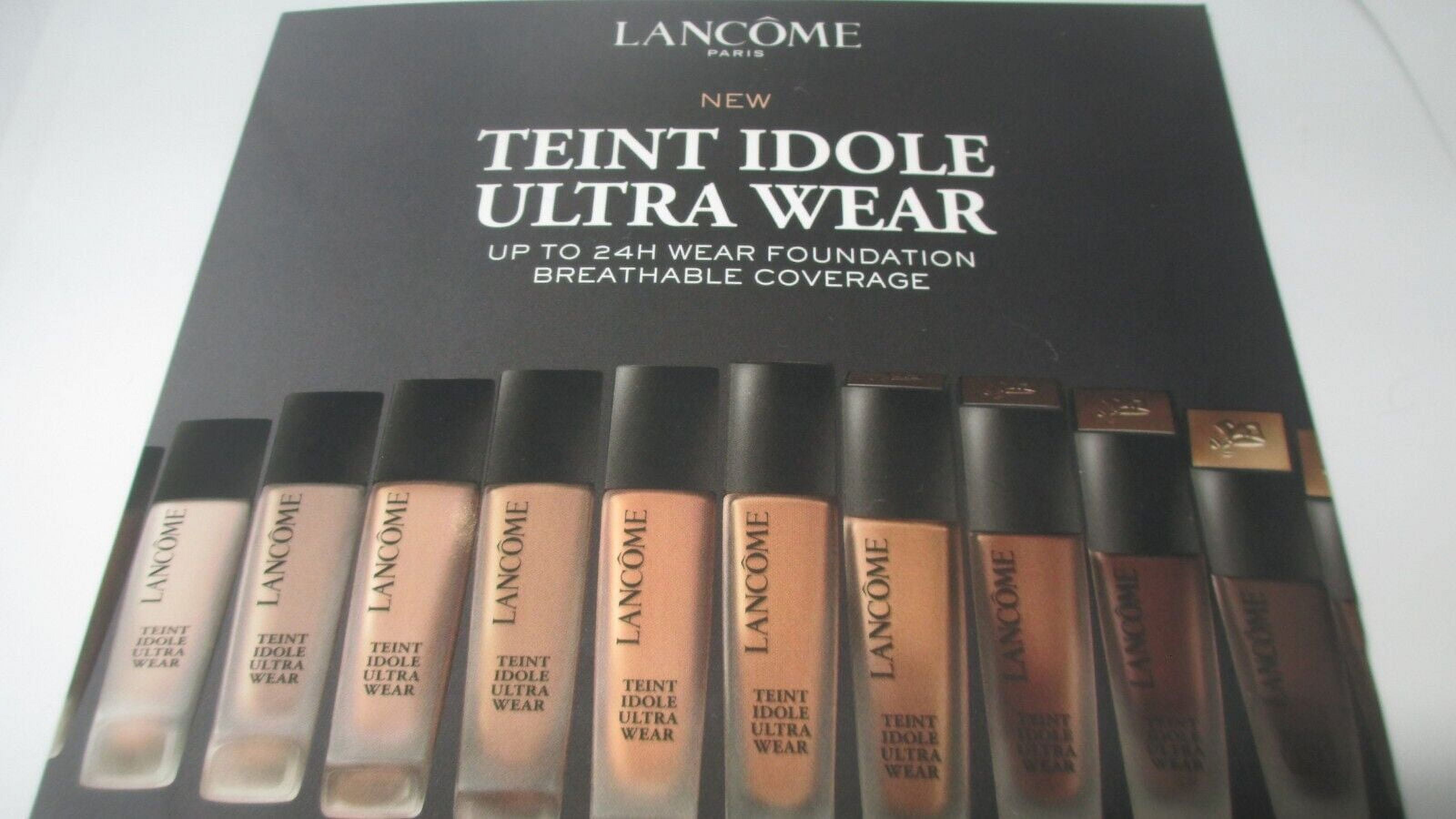 Lancome Teint Idole Ultra Wear Foundation 8 Shade Sample Card New Try ...