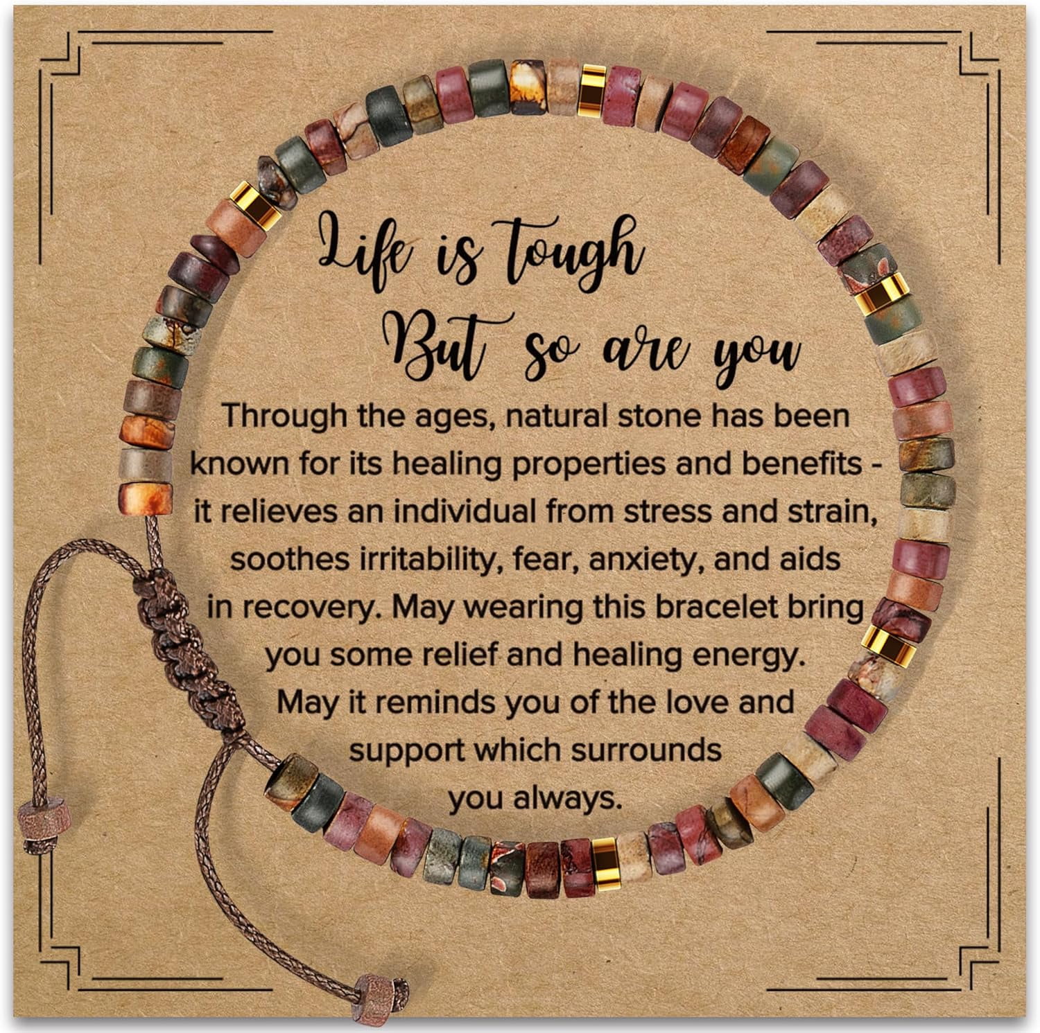 The Land of Gems-Inspirational Gifts Bracelets for Women Healing ...