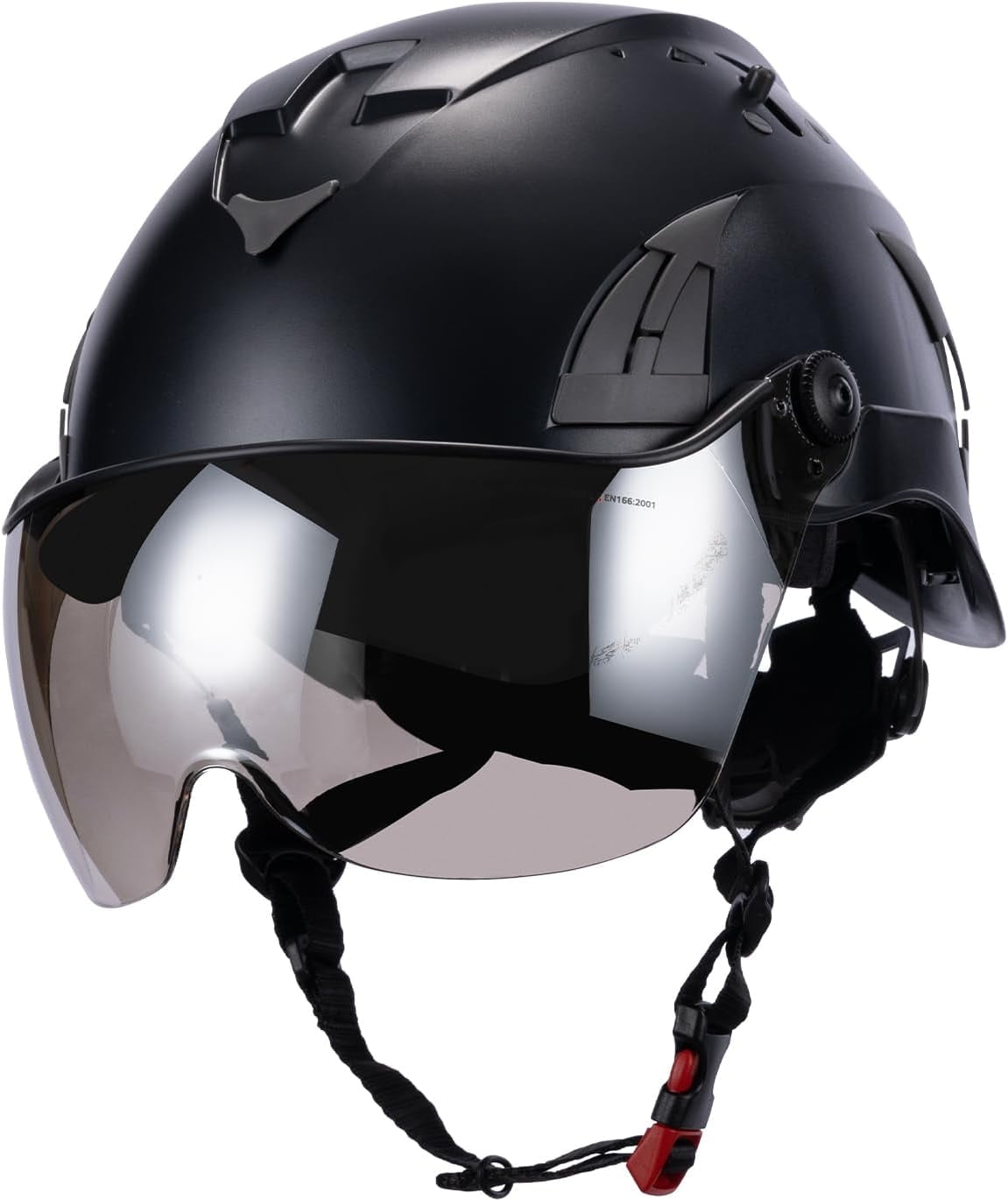 Land Helmets AeroPro Arborist Safety Helmet with Visor – ANSI Z89.1 ...