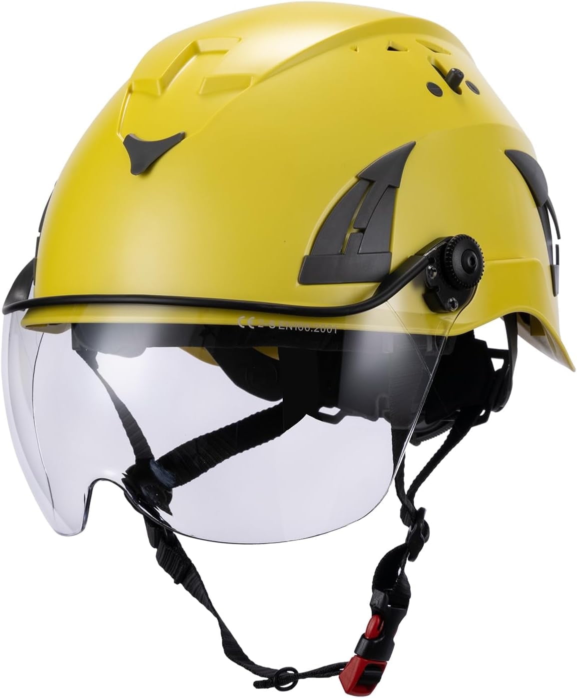 Land Helmets AeroPro Arborist Safety Helmet with Visor – ANSI Z89.1 ...