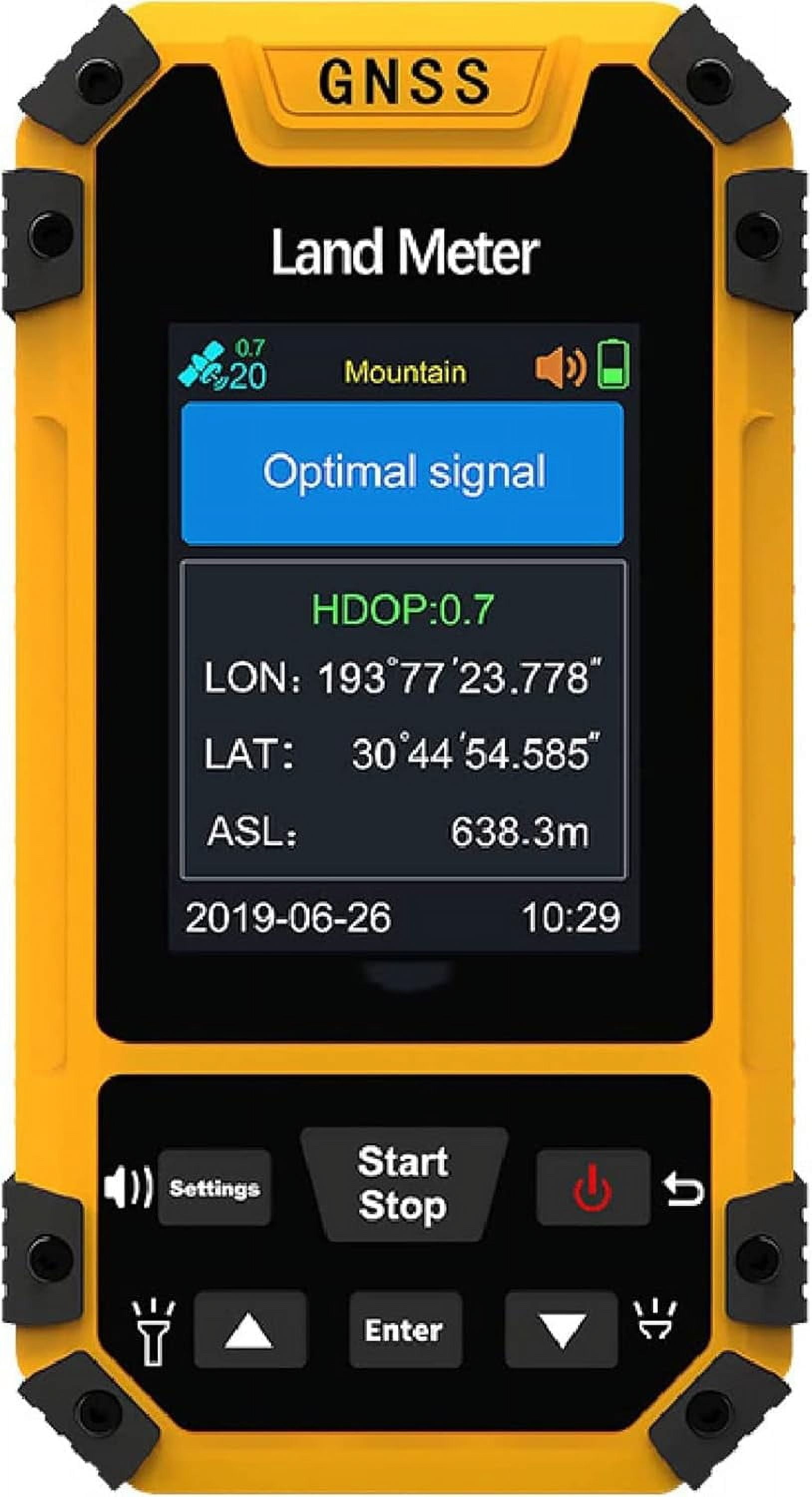 Land Measure Meter, S4 Figure Track Multifunctional Measuring ...