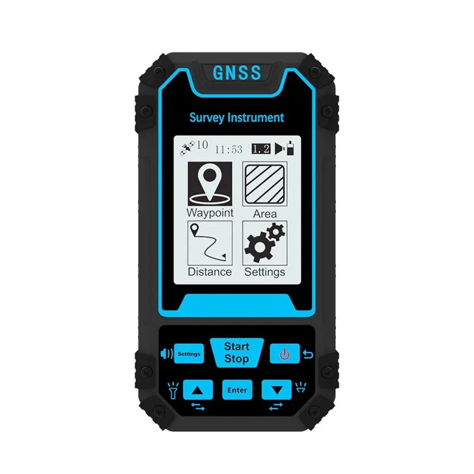 Land Meter GPS Survey Professional Recharable GNSS Surver Instrument ...