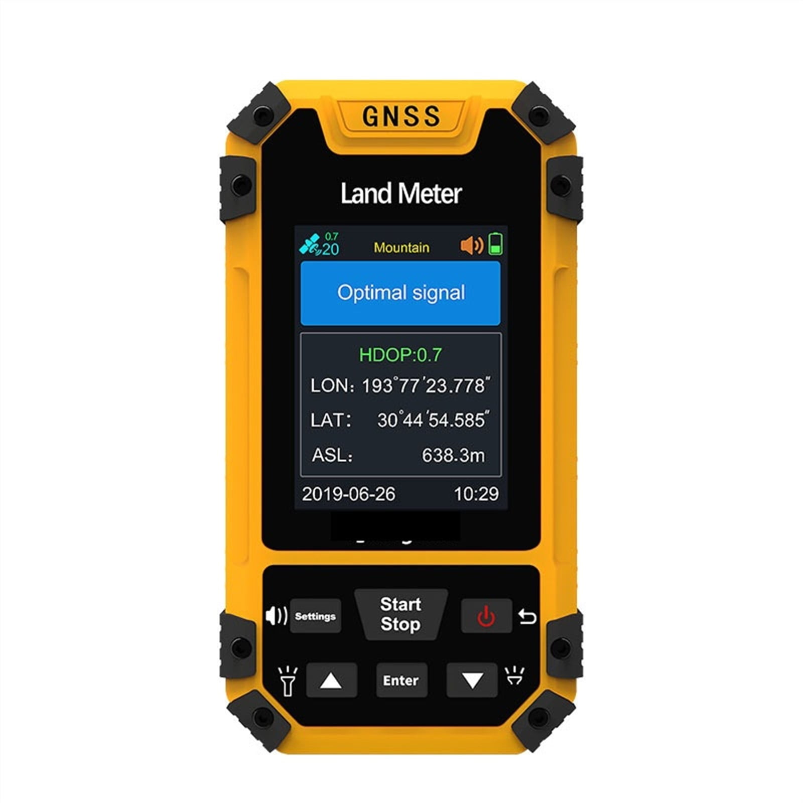 Land Meter S4 Color Screen GPS Land Meter Surveying Machine ...