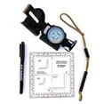 Land Nav Kit with Lensatic Compass, Protractor, Pace Counter & Map ...