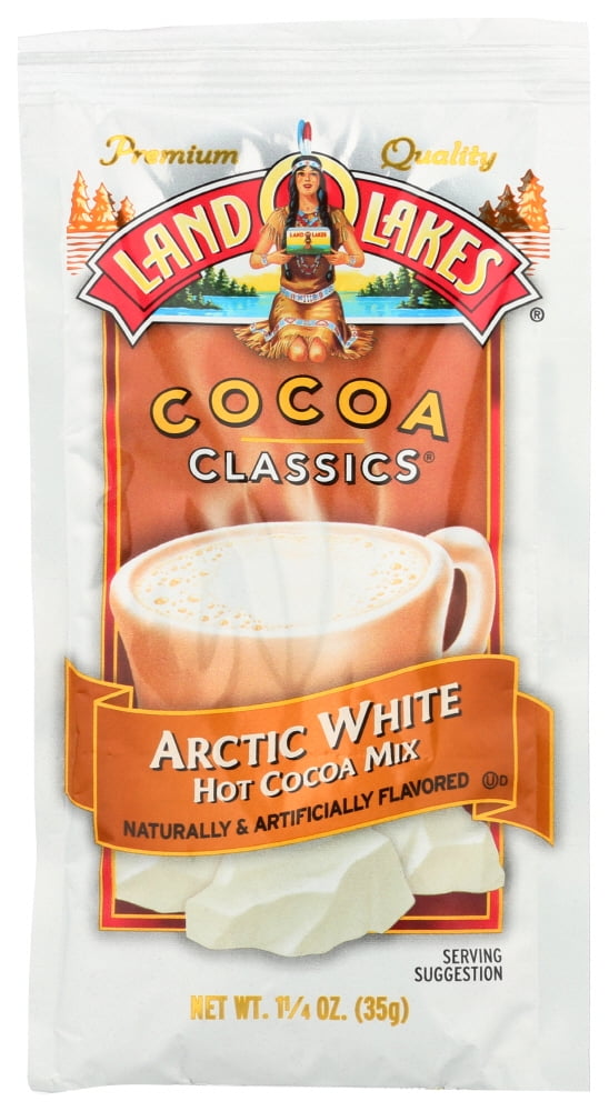 Land O Lakes Instant Arctic White Hot Cocoa Mix, Creamy Velvety Flavor ...