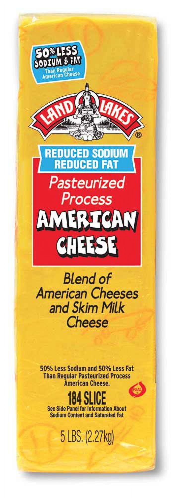 Land O Lakes Process Pasteurized Yellow American Cheese Slice, 5 Pound ...