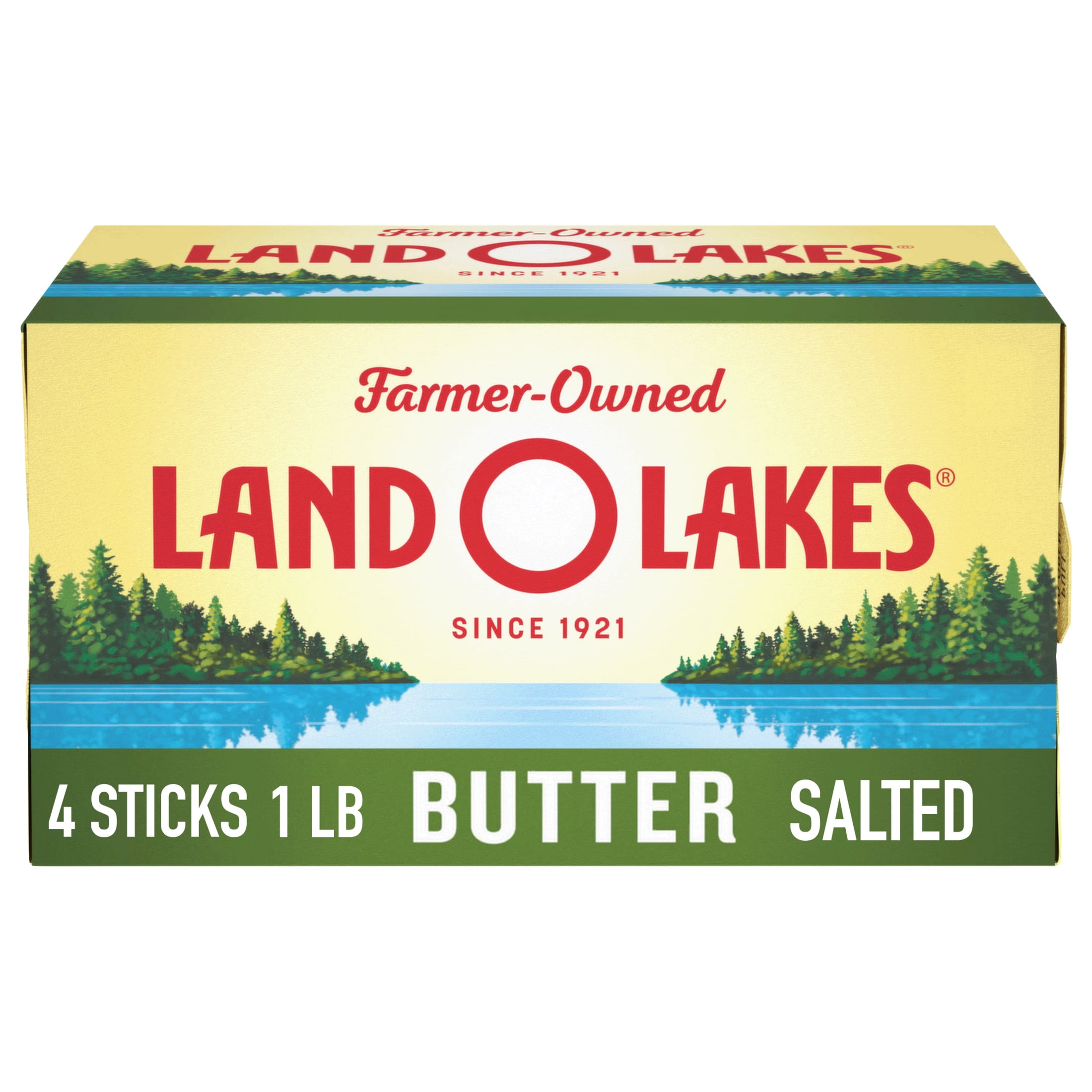 Land O Lakes Salted Stick Butter, 16 oz box, 4 Sticks - Walmart.com