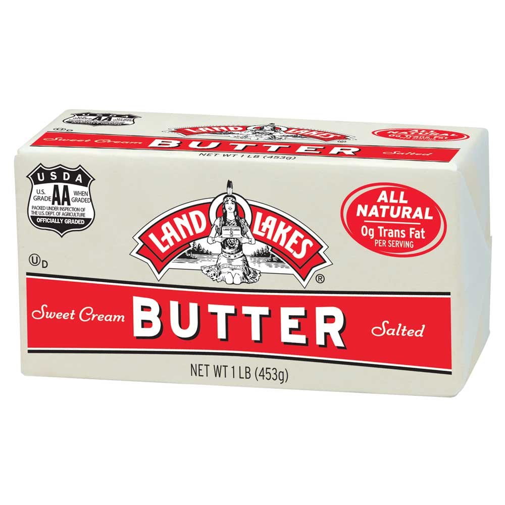 Land O Lakes Solid Primarosa Salted Butter, 1 Pound - 36 per case. - Walmart.com