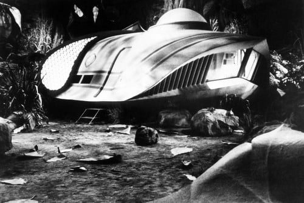 Land Of The Giants 24x36 Poster space ship Spindrift landed in forest ...