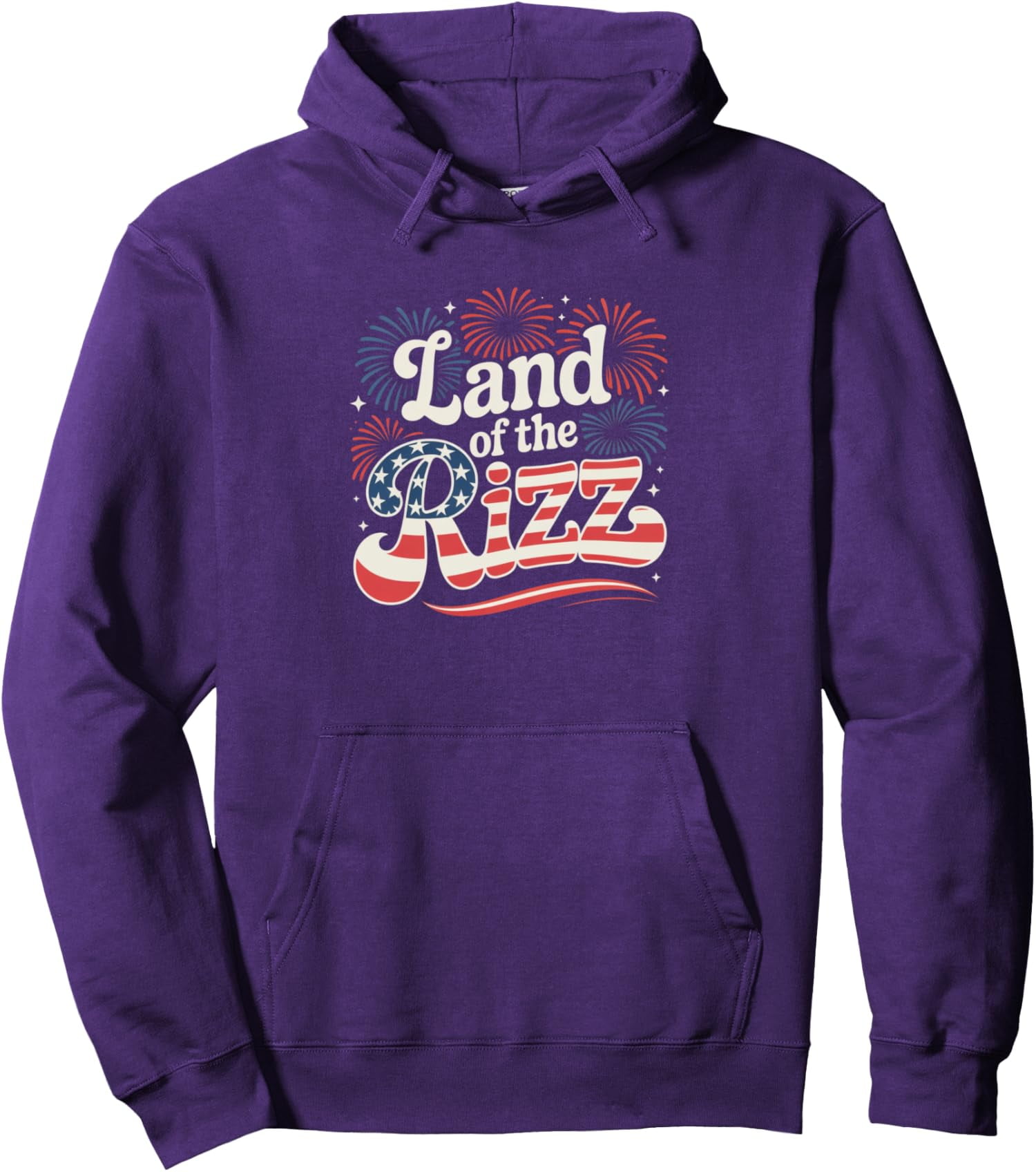 Land of the Rizz Funny 4th of July Patriotic Design - American Flag ...