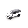 Land Rover Defender 90, White - Kinsmart 5428D - 1/36 scale Diecast ...