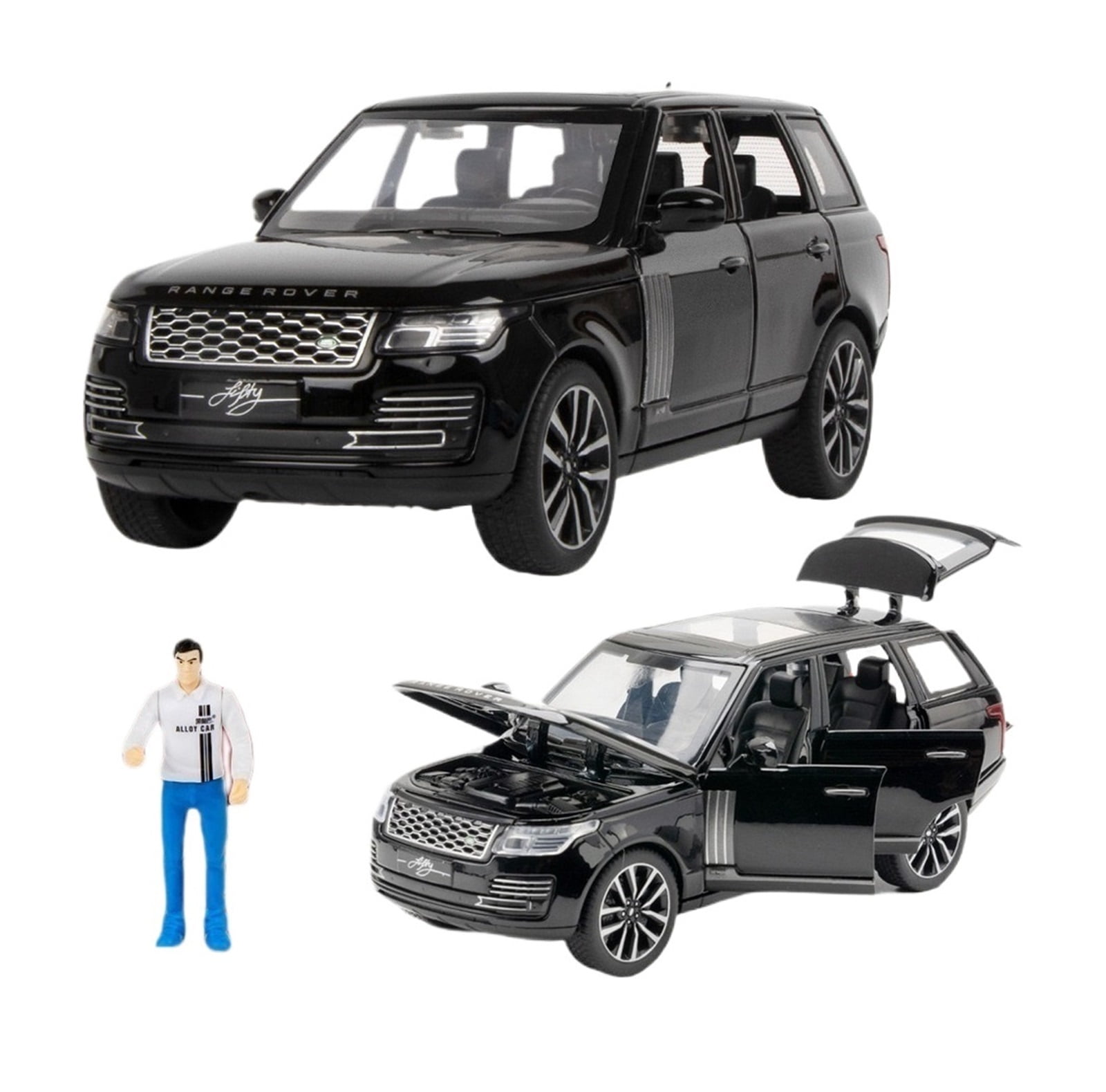 Land Rover Range Rover Miniature Metal Car with Light and Sound ...