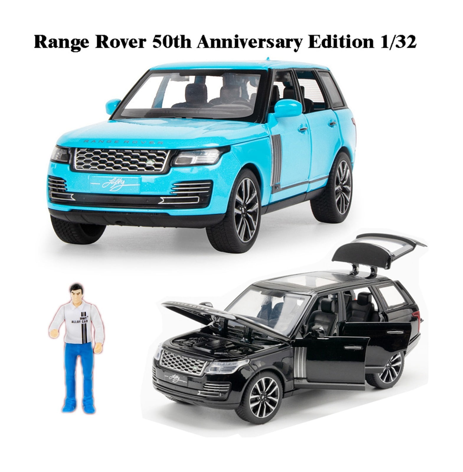 Land Rover Range Rover Miniature Metal Car with Light and Sound ...
