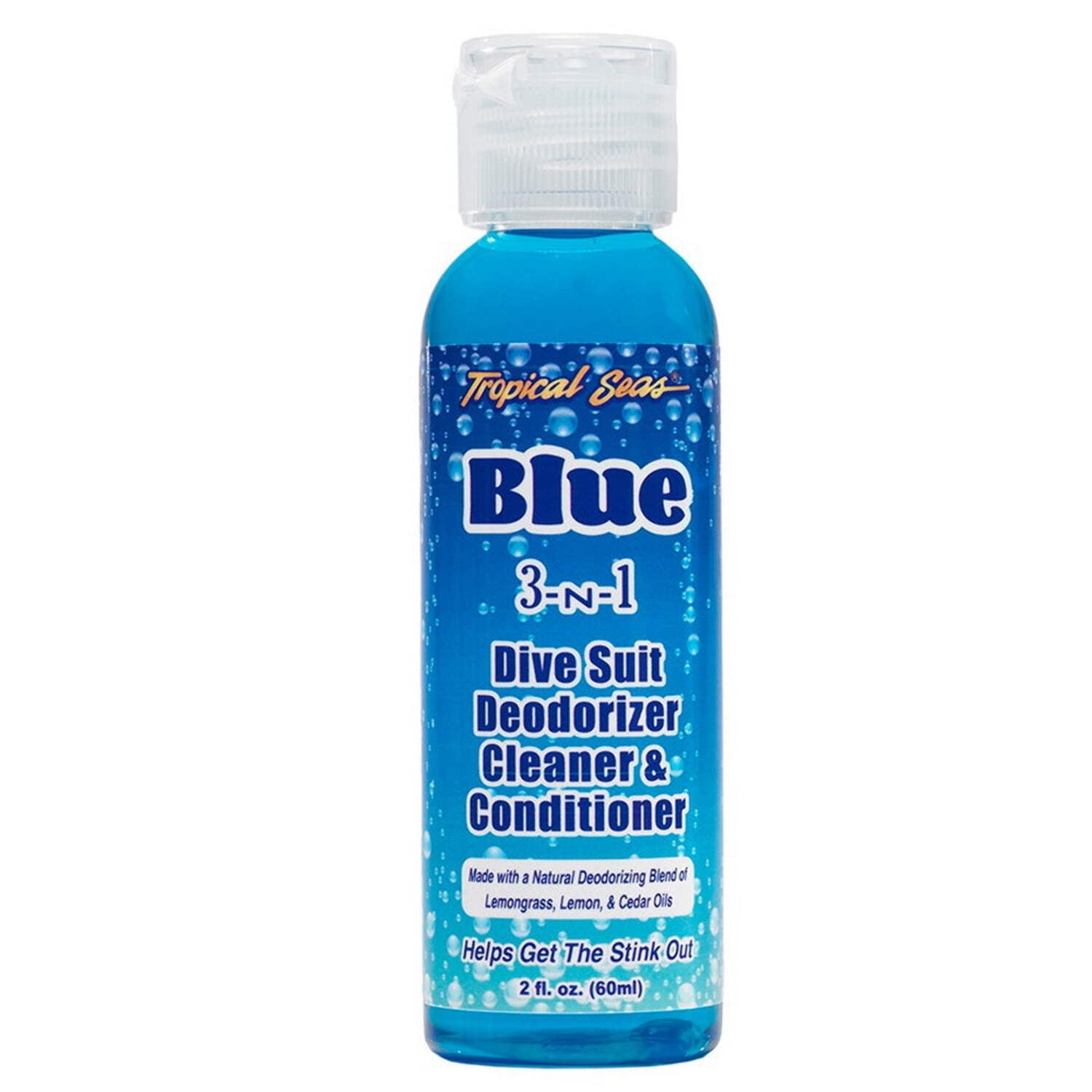 Land Shark Tropical Seas Blue 3-N-1 Dive Suit Deodorizer Cleaner and ...