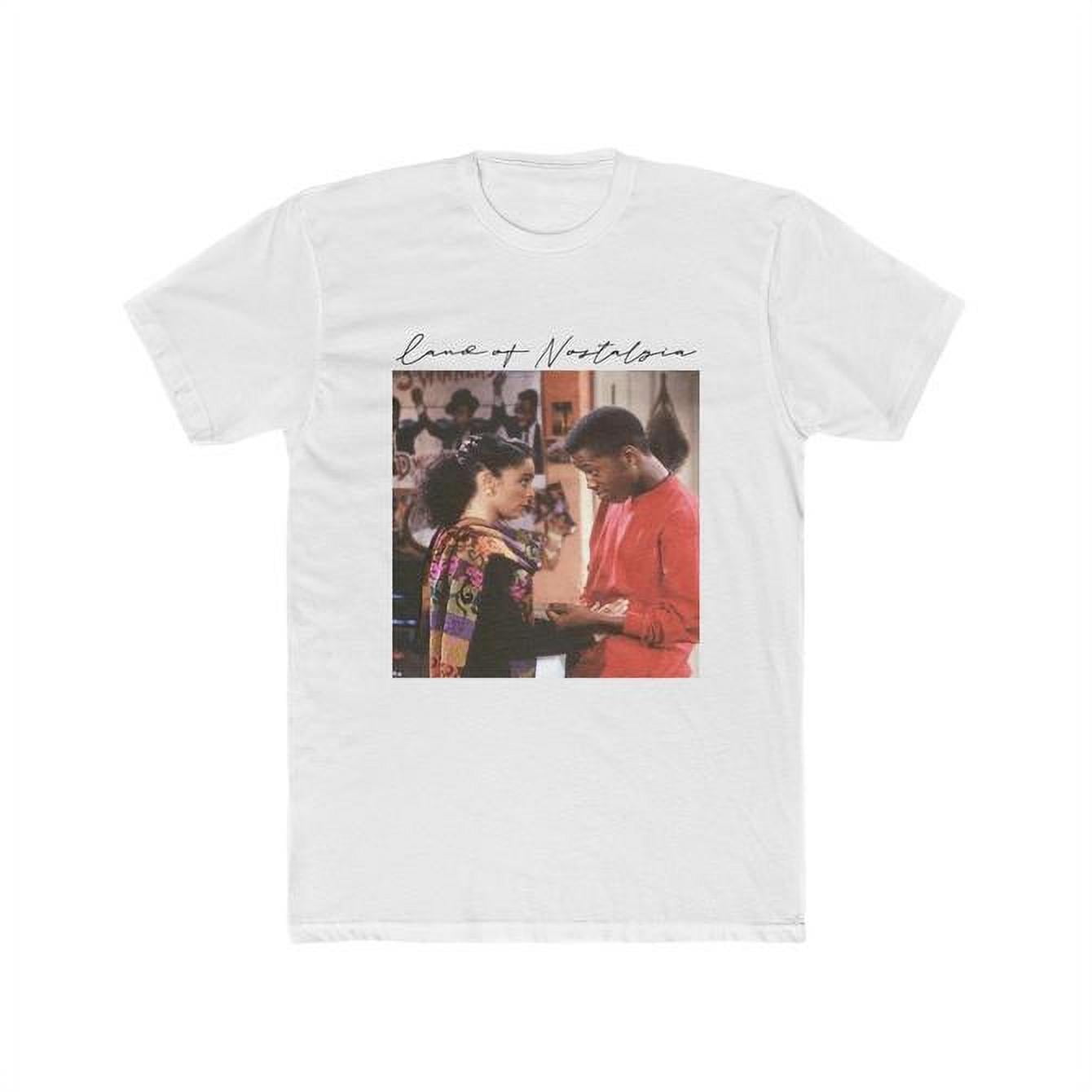 Land of Nostalgia Men's Cotton Crew A Different World Dwayne & Whitley ...