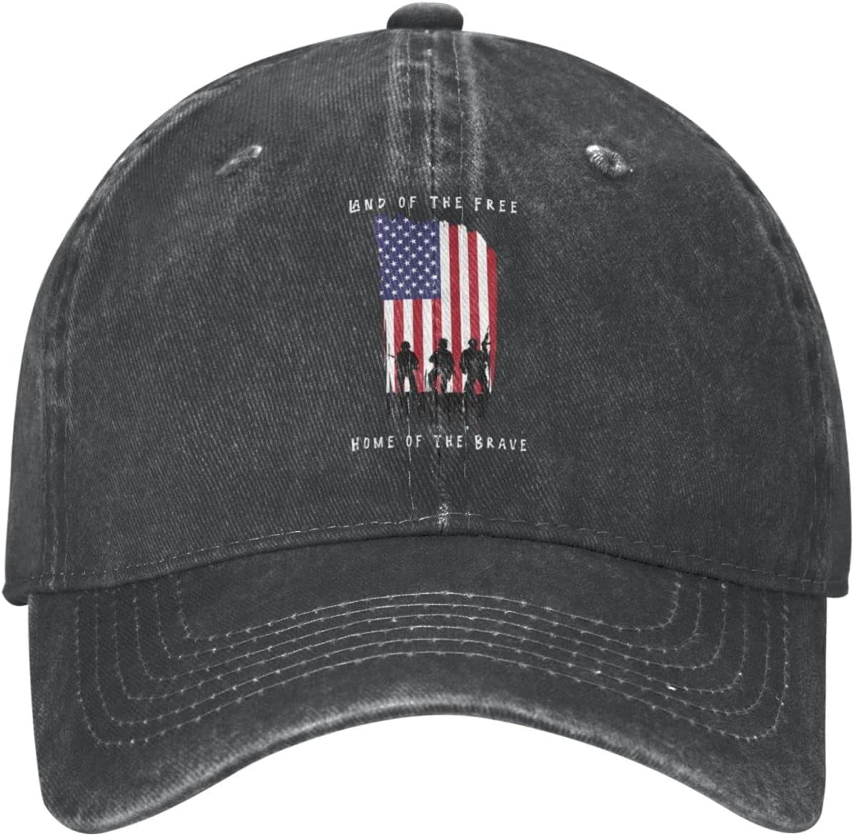 Land of The Free Home of The Brave Unisex Baseball Cap - Walmart.com