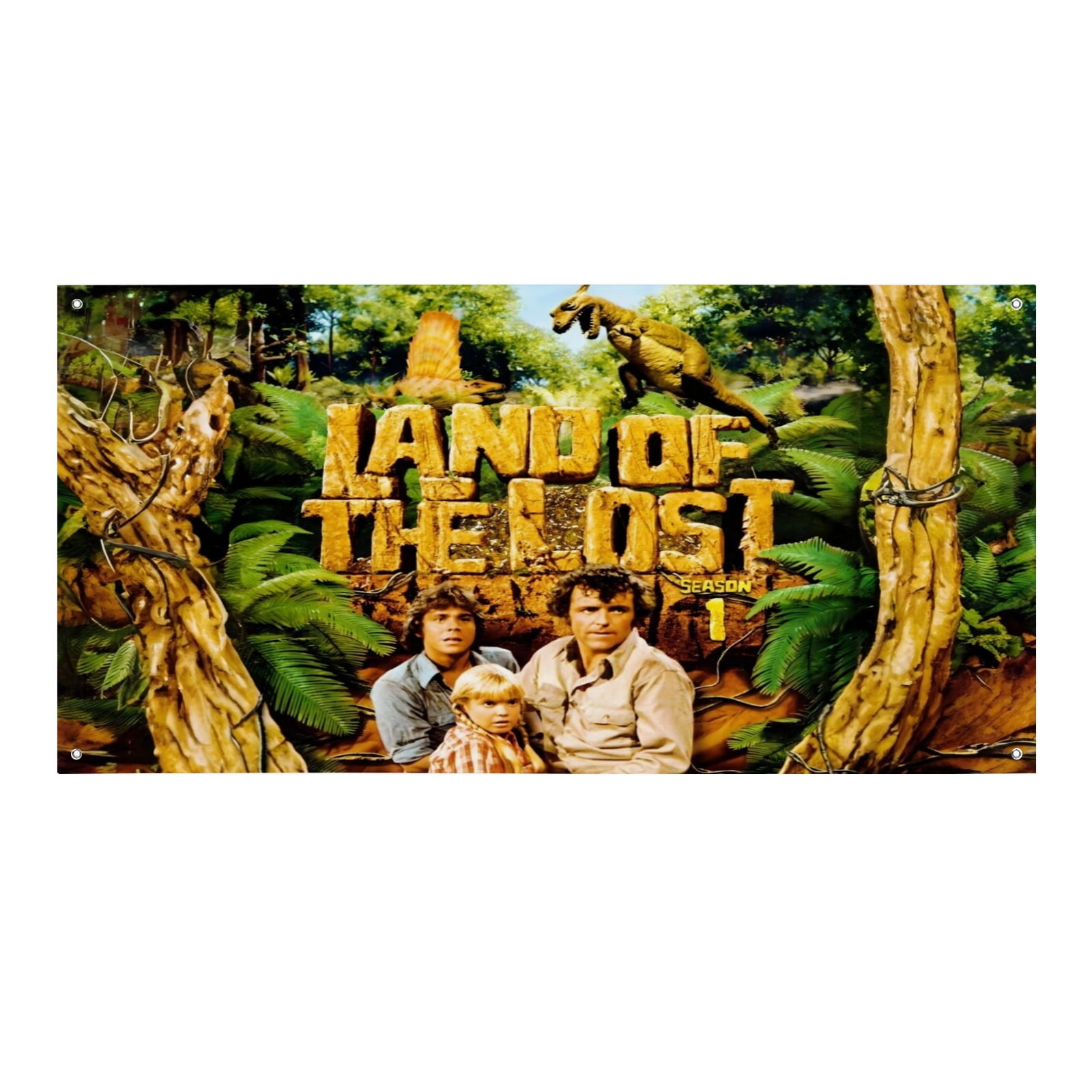 Land of the Lost-Theme Backdrops Banner Birthday Party Decor Supplies ...