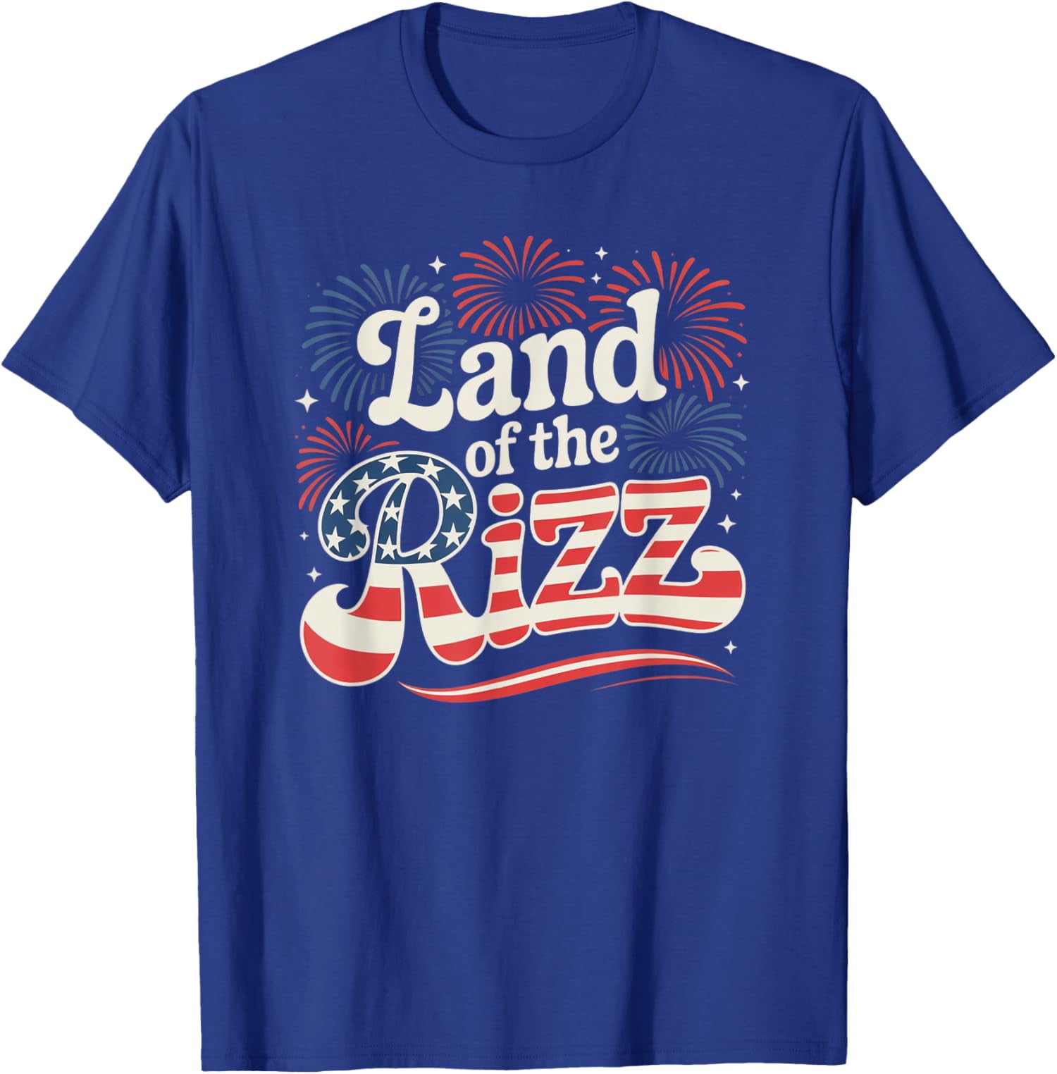 Land of the Rizz Funny 4th of July Patriotic Design - American Flag ...