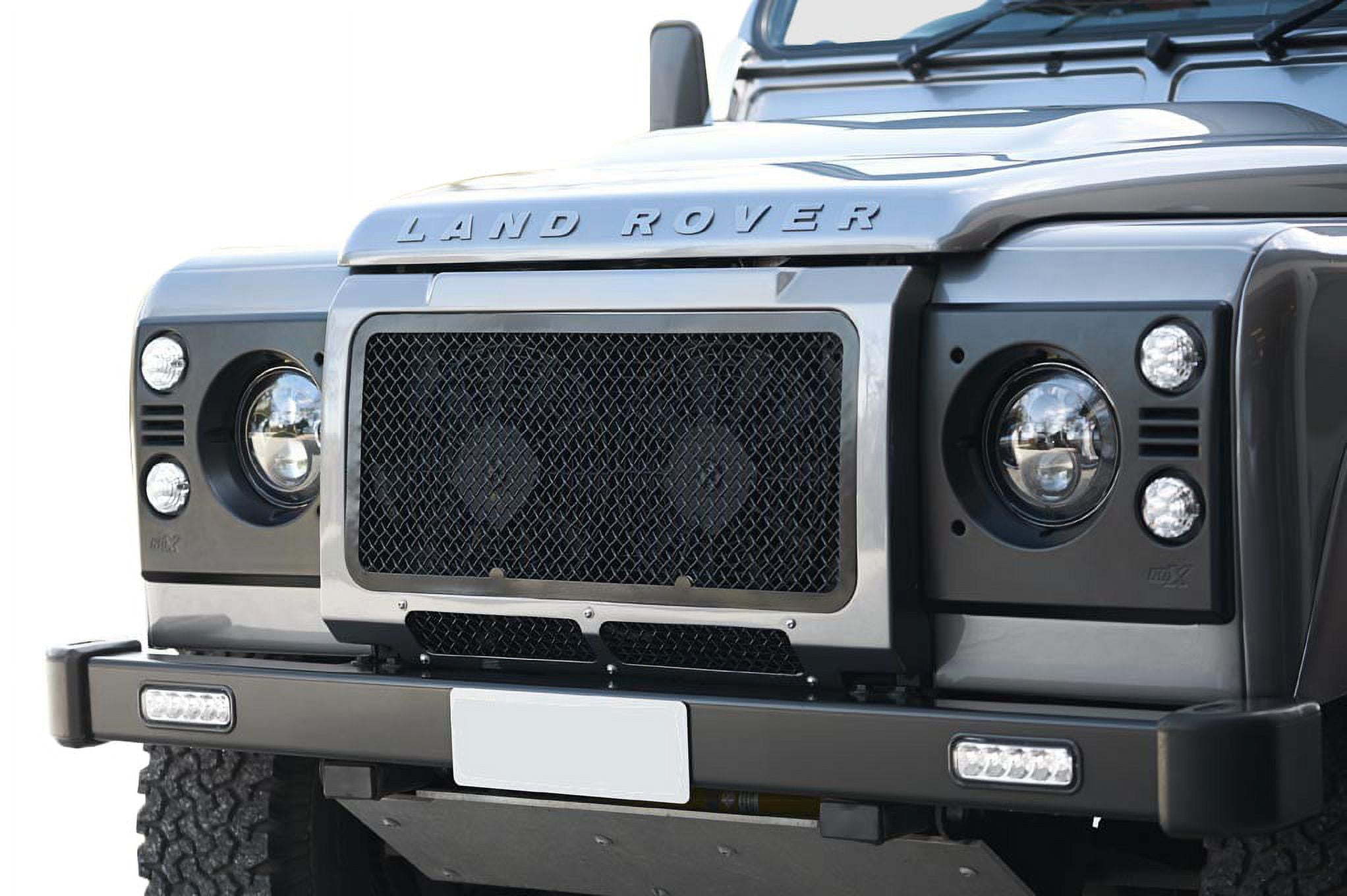 LandRover Defender Full Grill Set - Black finish (2007 onwards ...