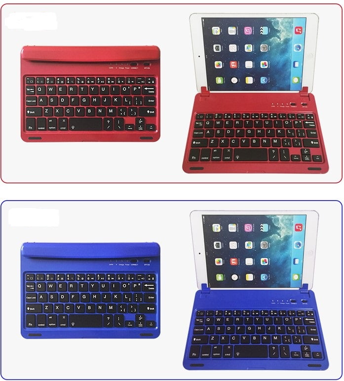 Landas For iPad Air 2 Tablet Universal Bluetooth Keyboard For iPad 2018 ...