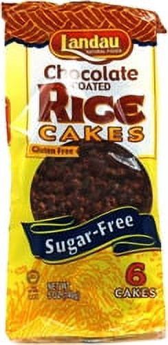 Landau Kosher Rice Cakes, Chocolate Coated, Sugar-Free, Suitable for ...
