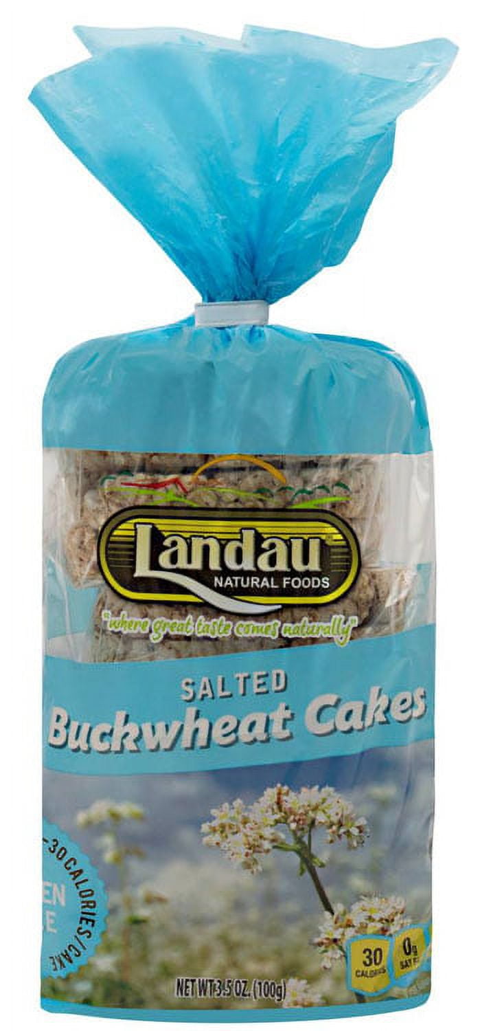 Landau Kosher Salted Buckwheat Cakes 3.5 oz - 12 Pack - Walmart.com