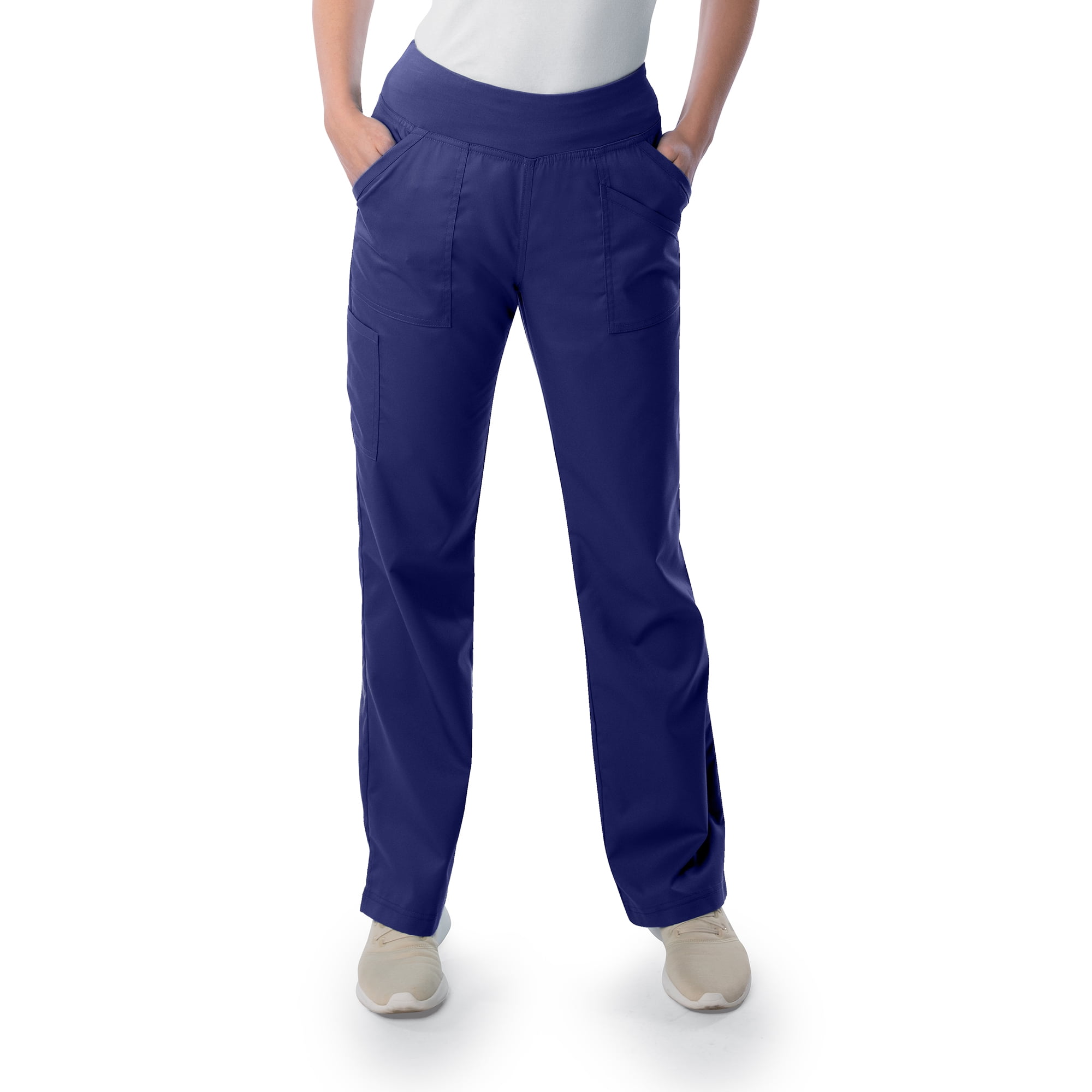 Landau ProFlex Tailored Fit Comfort Stretch 4-Pocket Scrub Pants for ...