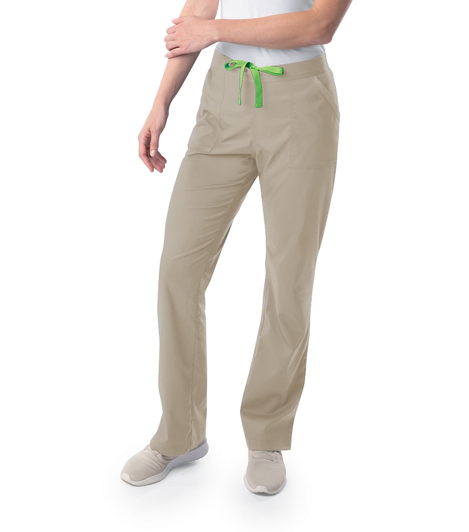 Landau ProFlex Tailored Fit Stretch 5-Pocket Cargo Scrub Pants for ...