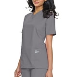 Landau V-Neck Tunic Scrub Top - Walmart.com