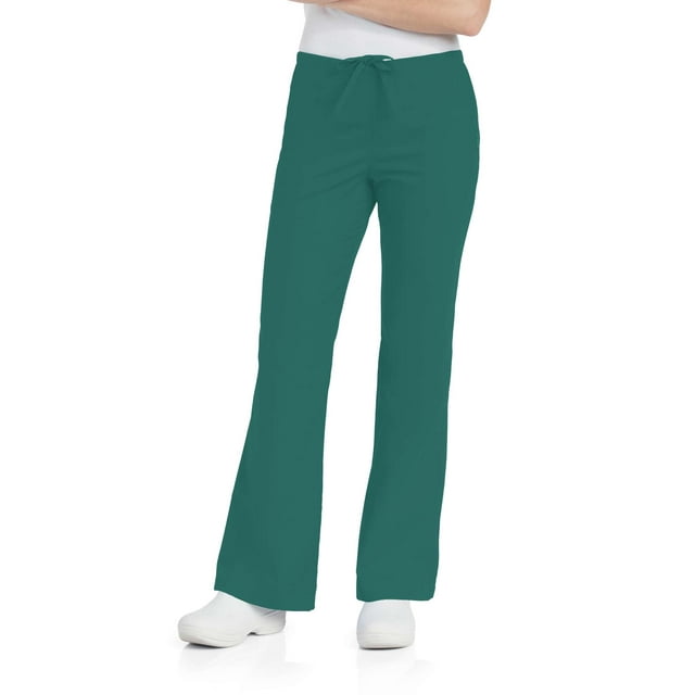 Landau Women's Natural Flare Leg Scrub Pant - Walmart.com