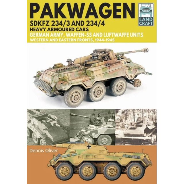 Landcraft: Pakwagen Sdkfz 234/3 and 234/4 Heavy Armoured Cars: German ...