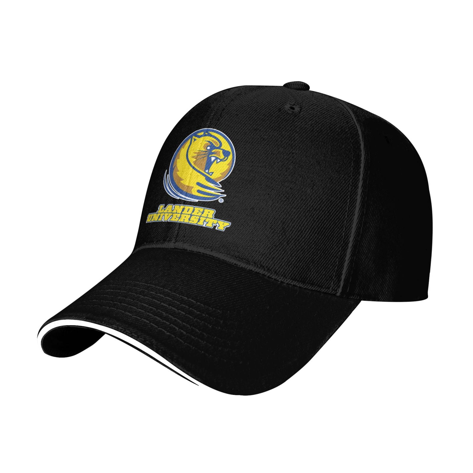 Lander University Logo Casual Sandwich Baseball Cap Adjustable For Men ...