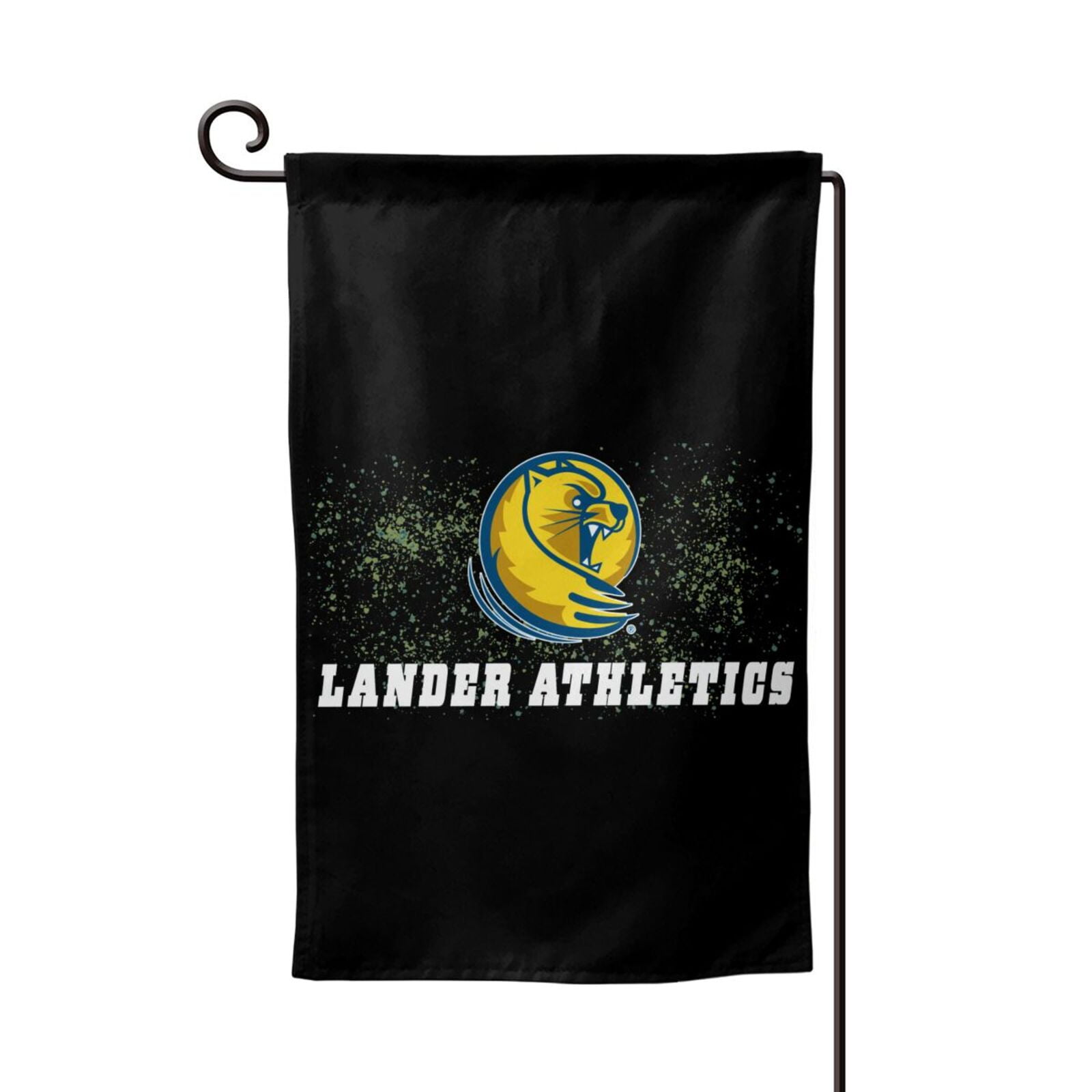 Lander University Logo Garden Flag Double Sided Banners For Outdoor ...