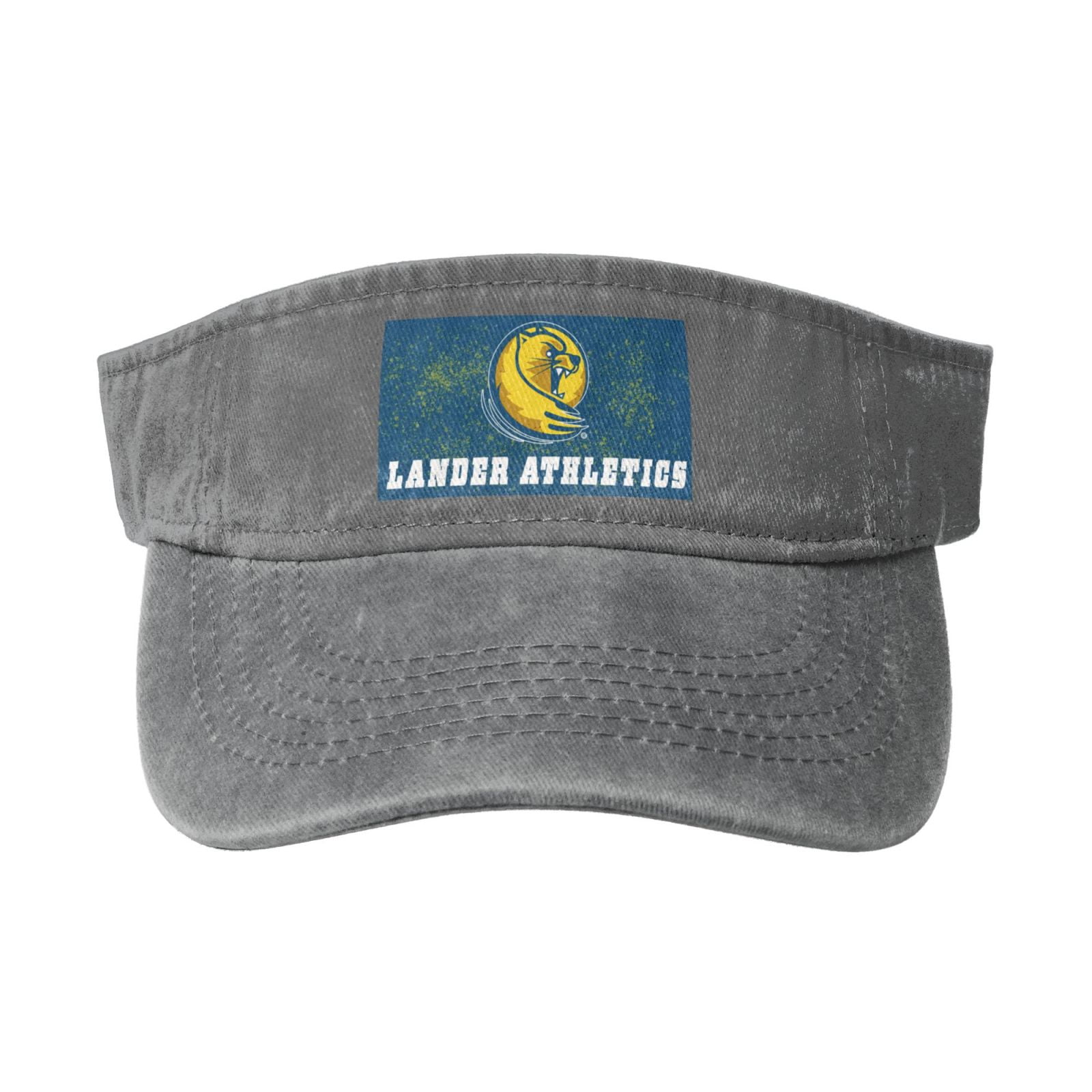 Lander University Logo Washed Cowboy Empty Top Baseball Sun Cap ...