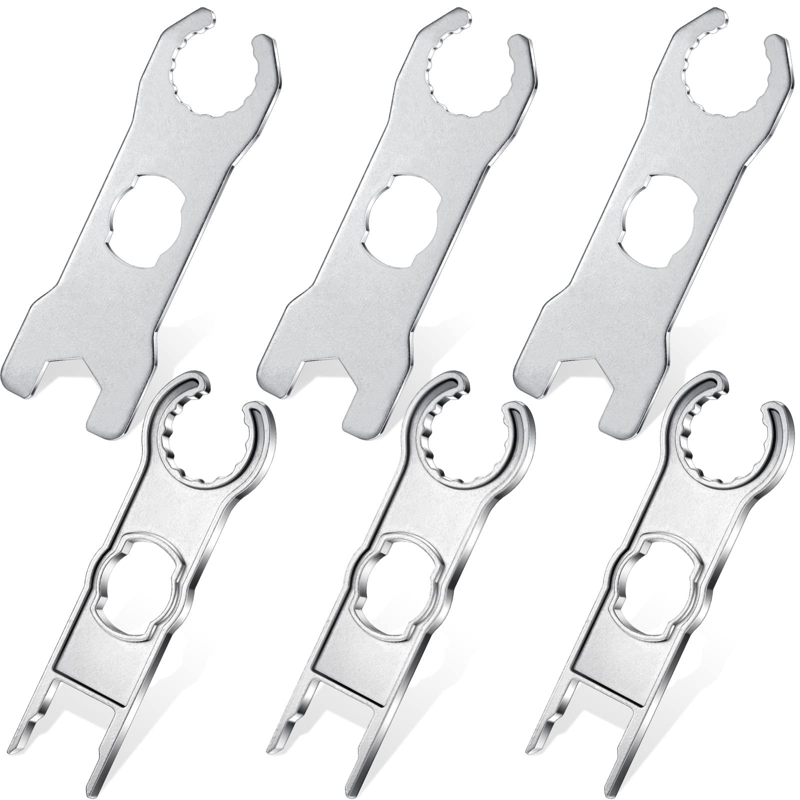 Landhoow 6 Pcs Solar Panel Connector Tool Solar Spanner Wrench Solar PV ...