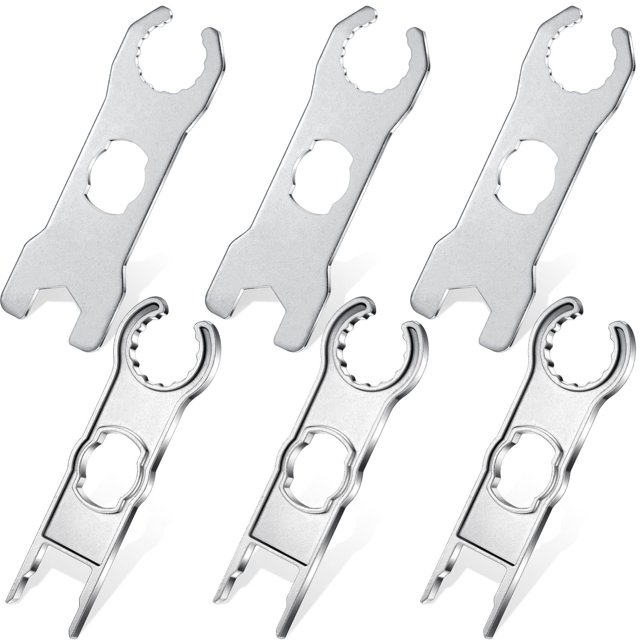 Landhoow 6 Pcs Solar Panel Connector Tool Solar Spanner Wrench Solar PV ...
